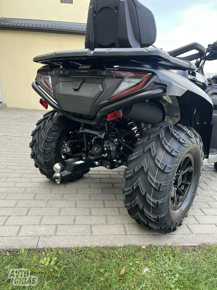 Black CFMOTO CFORCE 625 2025 in Verpena, with an engine capacity of 0.00 L and mileage of 0 thousand km for 7490 €, photo 6 on AUTOMOTO.COM.LV
