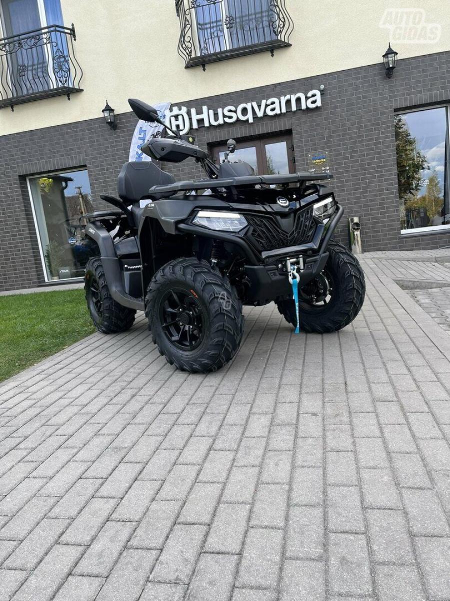 Black CFMOTO CFORCE 625 2025 in Verpena, with an engine capacity of 0.00 L and mileage of 0 thousand km for 7490 €, photo 11 on AUTOMOTO.COM.LV