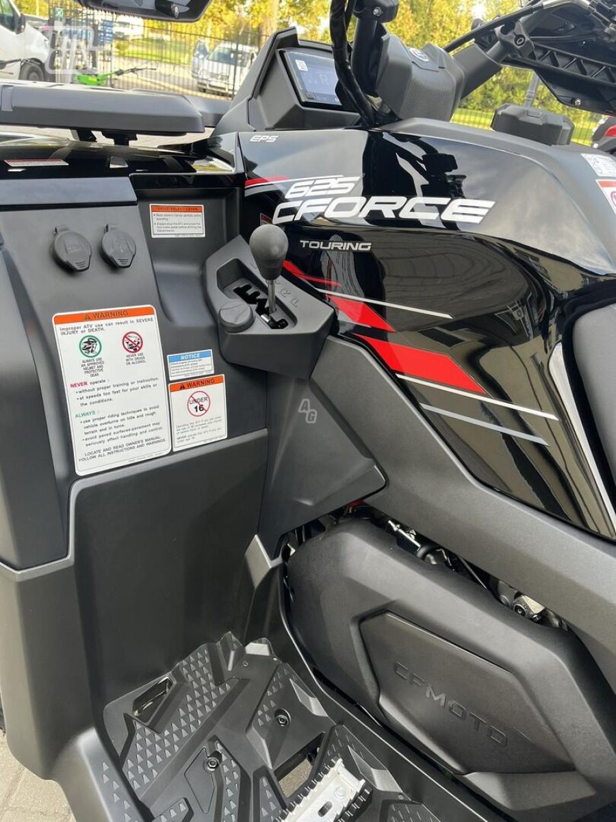 Black CFMOTO CFORCE 625 2025 in Verpena, with an engine capacity of 0.00 L and mileage of 0 thousand km for 7490 €, photo 12 on AUTOMOTO.COM.LV