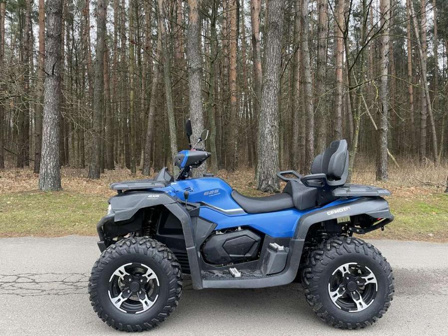 Blue CFMOTO CFORCE 625 2023 in Kaunas, with an engine capacity of 0.00 L and mileage of 3 thousand km for 5700 €, photo 2 on AUTOMOTO.COM.LV