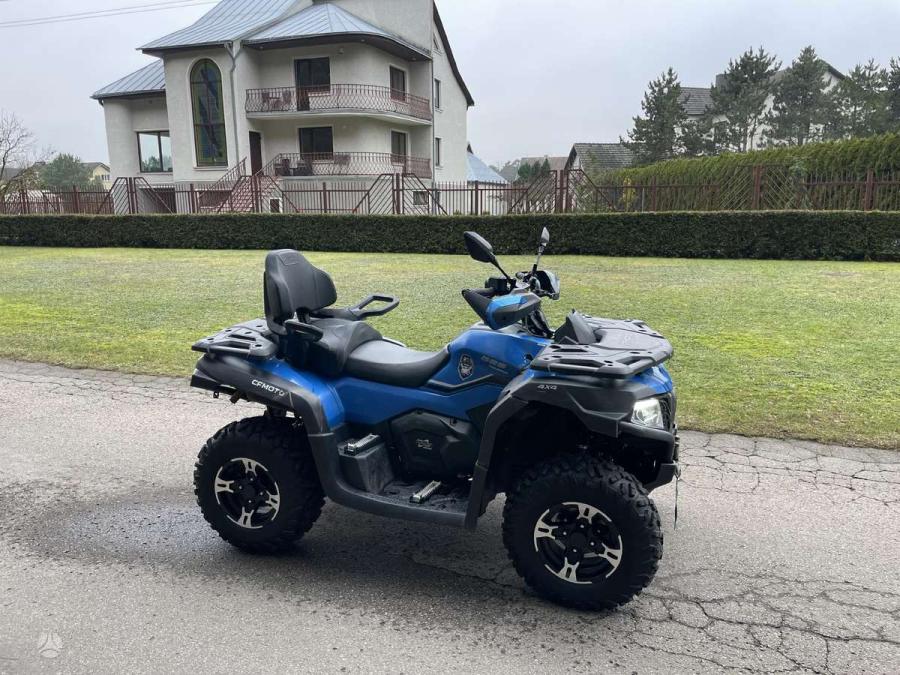 Blue CFMOTO CFORCE 625 2023 in Kaunas, with an engine capacity of 0.00 L and mileage of 3 thousand km for 5700 €, photo 6 on AUTOMOTO.COM.LV