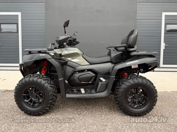 Green CFMOTO CFORCE 625 2025 in Tallinn, with an engine capacity of 0.63 L and mileage of 2 thousand km for 6900 €, photo 7 on AUTOMOTO.COM.LV