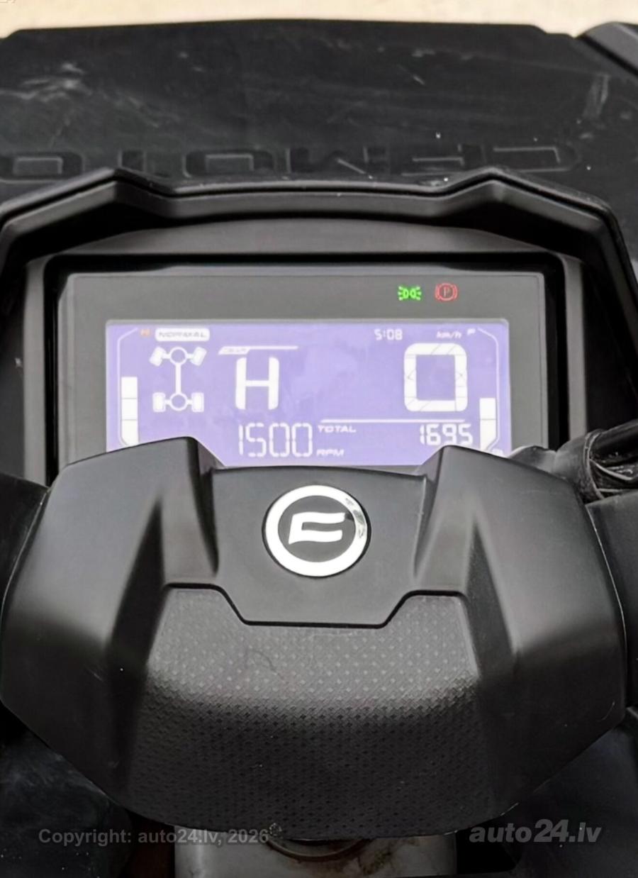 Zaļš CFMOTO CFORCE 625 2025 Tallina, ar dzinēja tilpumu 0.63 L un nobraukumu 2 tūkst. km par 6900 €, foto 24 vietnē AUTOMOTO.COM.LV