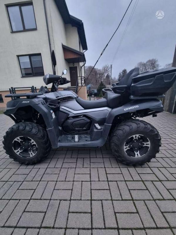 Grey CFMOTO CFORCE 625 2021 in Alytus, with an engine capacity of 0.00 L and mileage of 2 thousand km for 6900 €, photo 3 on AUTOMOTO.COM.LV