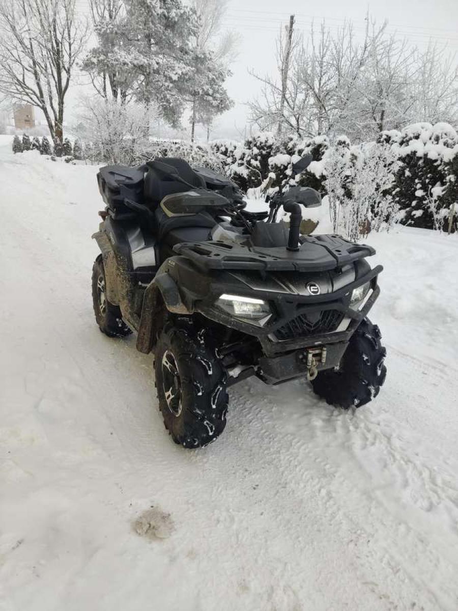 Grey CFMOTO CFORCE 625 2022 in Mazeikiai, with an engine capacity of 0.63 L and mileage of 4 thousand km for 6500 €, photo 2 on AUTOMOTO.COM.LV