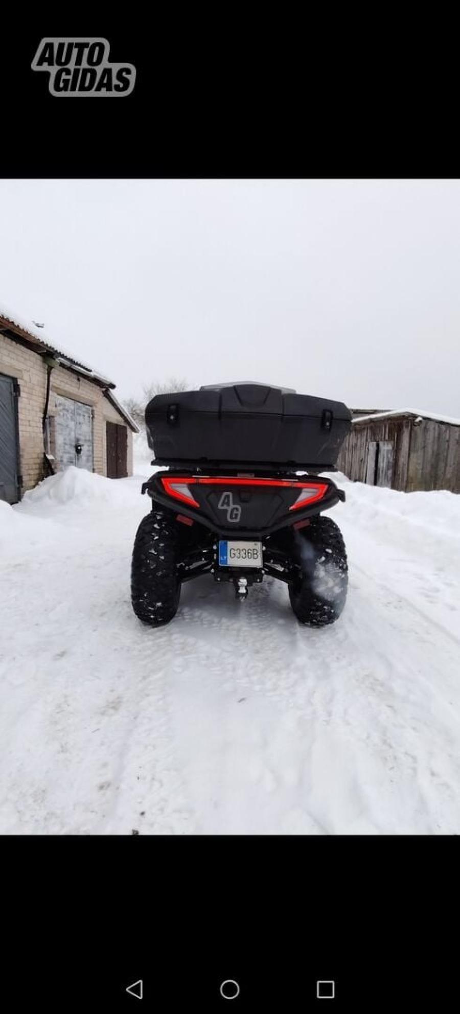 Pelēks CFMOTO CFORCE 625 2023 Utena, ar dzinēja tilpumu 0.60 L un nobraukumu 2 tūkst. km par 7100 €, foto 2 vietnē AUTOMOTO.COM.LV