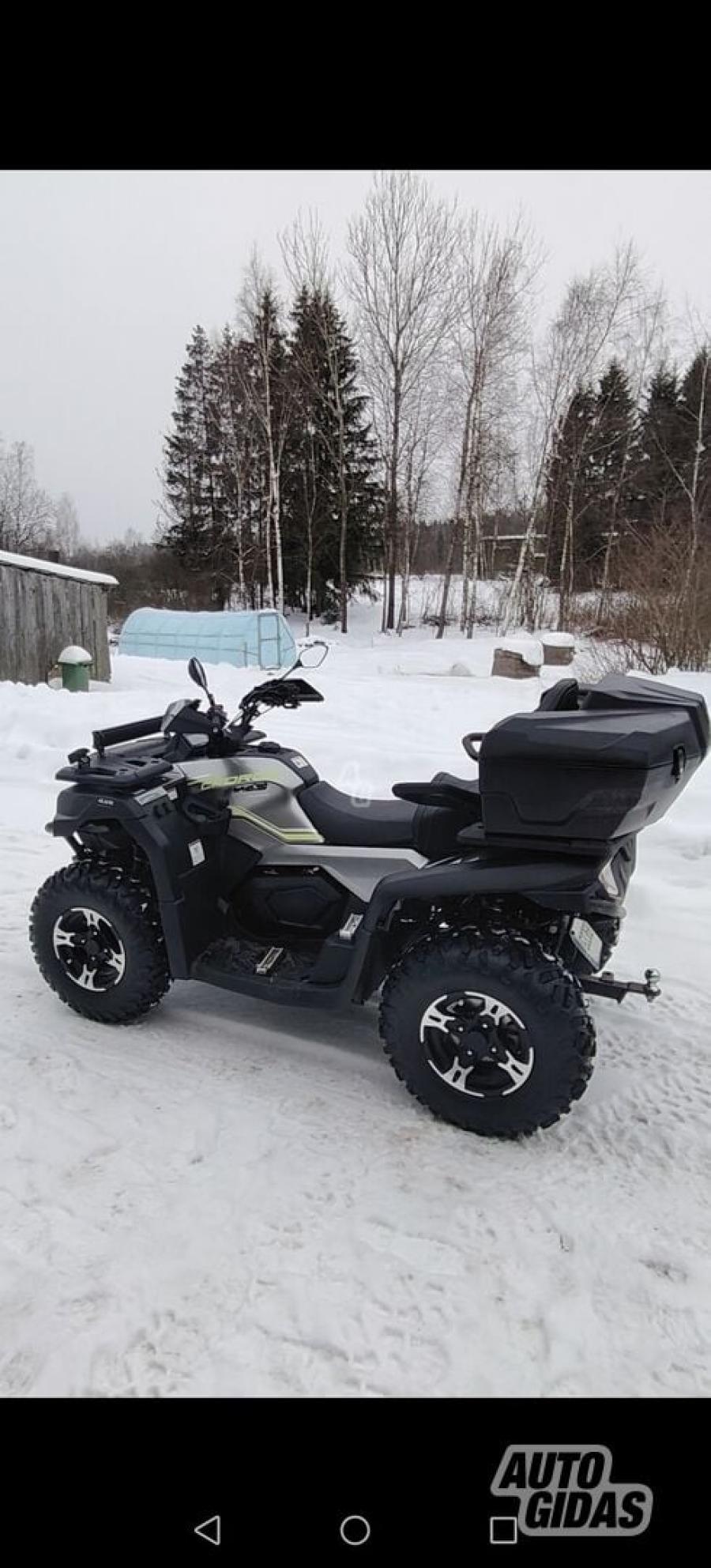 Pelēks CFMOTO CFORCE 625 2023 Utena, ar dzinēja tilpumu 0.60 L un nobraukumu 2 tūkst. km par 7100 €, foto 3 vietnē AUTOMOTO.COM.LV