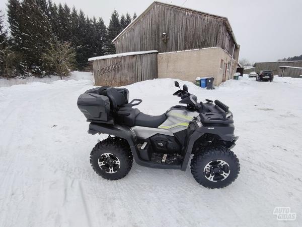 Grey CFMOTO CFORCE 625 2023 in Utena, with an engine capacity of 0.60 L and mileage of 2 thousand km for 6800 €, photo 6 on AUTOMOTO.COM.LV