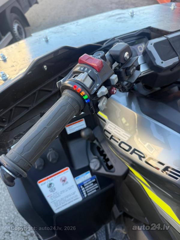 Grey CFMOTO CFORCE 625 2024 in Tallinn, with an engine capacity of 0.58 L and mileage of 1 thousand km for 9500 €, photo 4 on AUTOMOTO.COM.LV