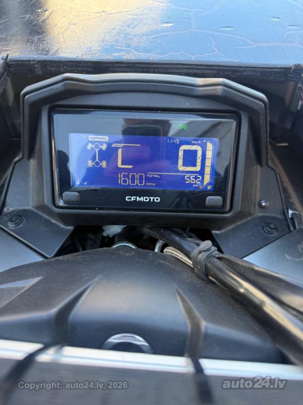 Grey CFMOTO CFORCE 625 2024 in Tallinn, with an engine capacity of 0.58 L and mileage of 1 thousand km for 9500 €, photo 5 on AUTOMOTO.COM.LV