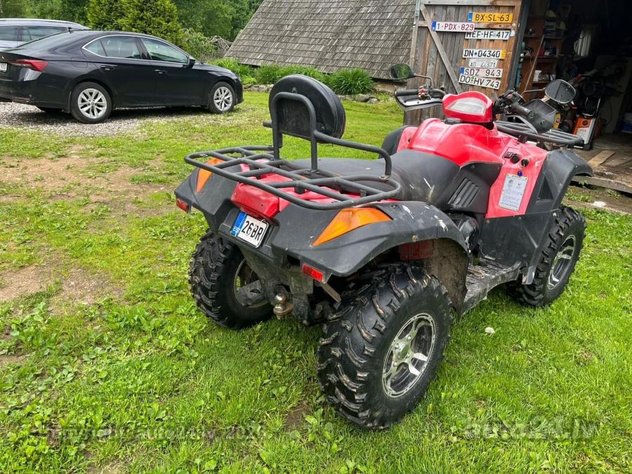 CFMOTO CFORCE 625 2014 Veru, ar dzinēja tilpumu 0.59 L un nobraukumu 10 tūkst. km par 2700 €, foto 4 vietnē AUTOMOTO.COM.LV