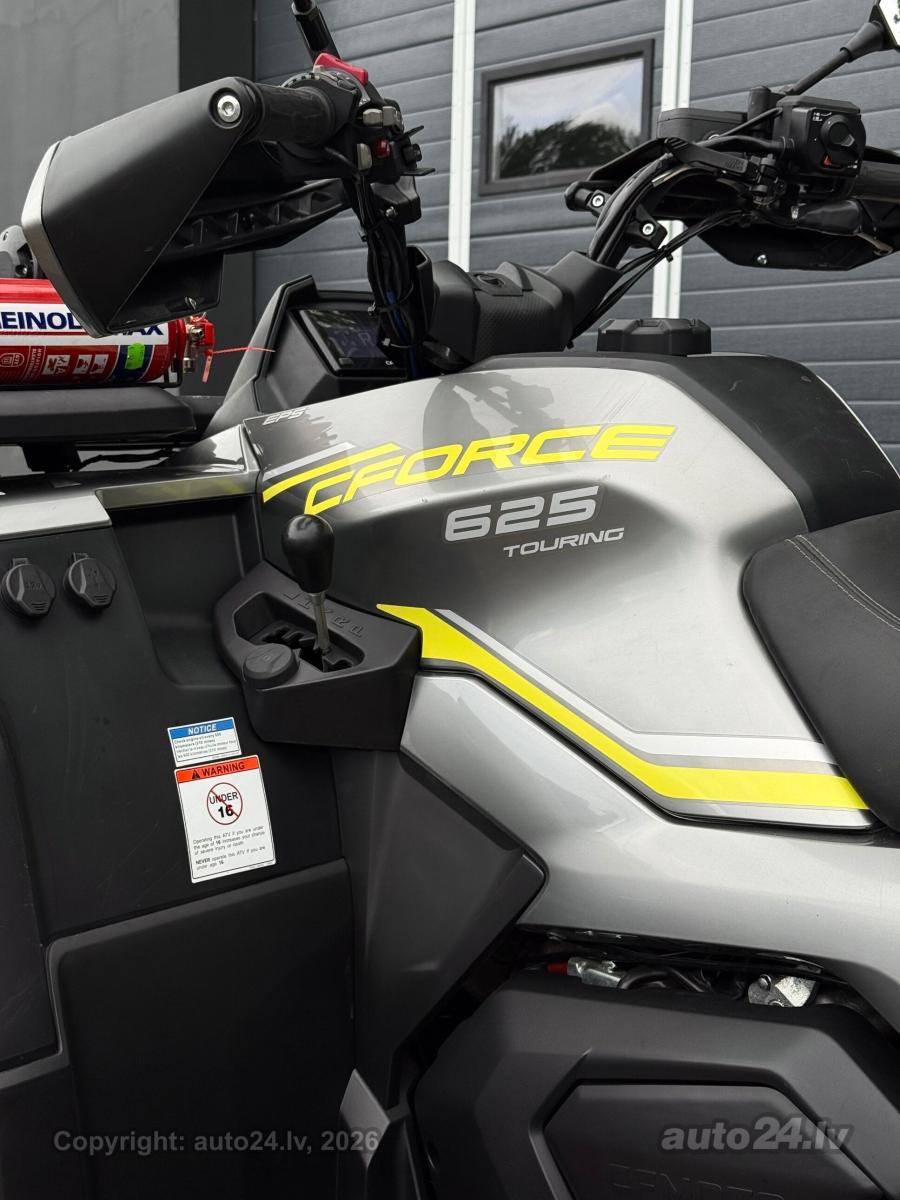 CFMOTO CFORCE 625 2023 in Tallinn, with an engine capacity of 0.63 L and mileage of 2 thousand km for 6449 €, photo 11 on AUTOMOTO.COM.LV