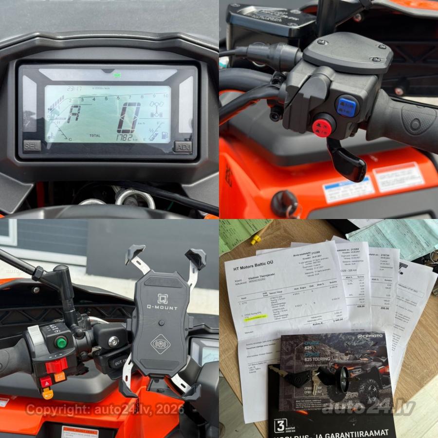 Оранжевый CFMOTO CFORCE 625 2021 в Таллин, объемом двигателя 0.63 л и пробегом 2 тыс. км за 6100 €, фото 19 на AUTOMOTO.COM.LV
