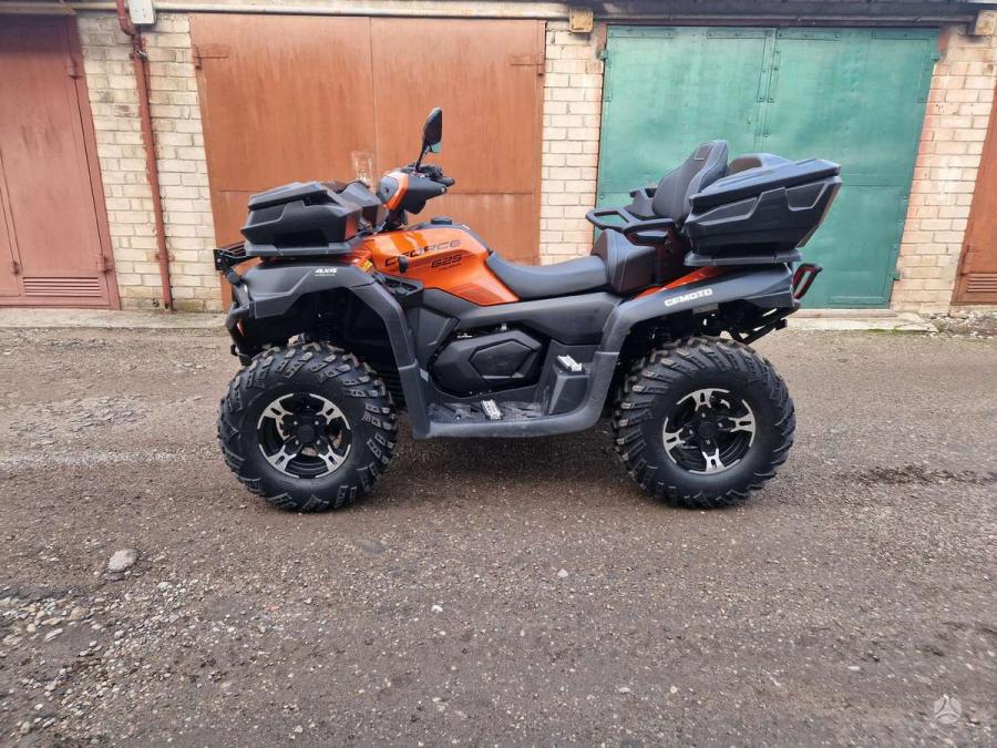 Oranžs CFMOTO CFORCE 625 2022 Kauņa, ar dzinēja tilpumu 0.60 L un nobraukumu 3 tūkst. km par 6700 €, foto 2 vietnē AUTOMOTO.COM.LV