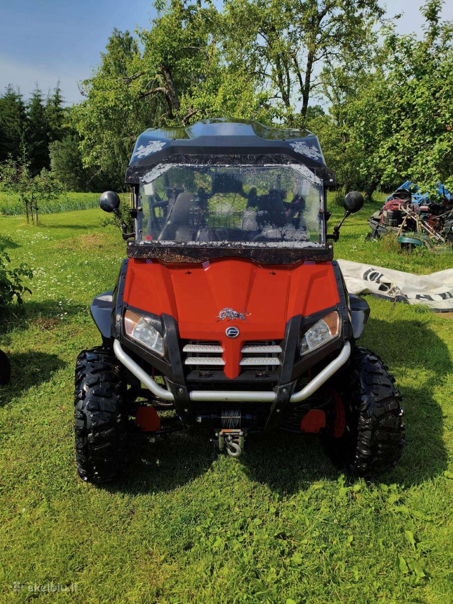 Sarkans CFMOTO CFORCE 625 2012 Utena, ar dzinēja tilpumu 0.59 L un nobraukumu 4 tūkst. km par 5750 €, foto 1 vietnē AUTOMOTO.COM.LV