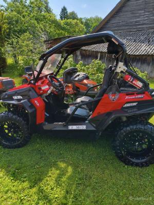 Sarkans CFMOTO CFORCE 625 2012 Utena, ar dzinēja tilpumu 0.59 L un nobraukumu 4 tūkst. km par 5750 €, foto 4 vietnē AUTOMOTO.COM.LV