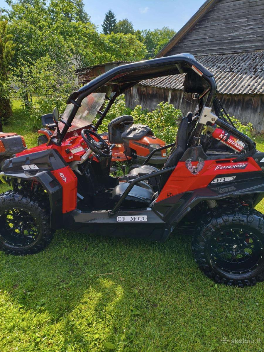 Sarkans CFMOTO CFORCE 625 2012 Utena, ar dzinēja tilpumu 0.59 L un nobraukumu 4 tūkst. km par 5750 €, foto 4 vietnē AUTOMOTO.COM.LV