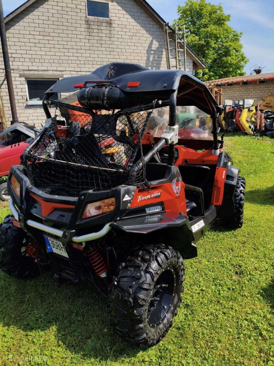 Sarkans CFMOTO CFORCE 625 2012 Utena, ar dzinēja tilpumu 0.59 L un nobraukumu 4 tūkst. km par 5750 €, foto 6 vietnē AUTOMOTO.COM.LV