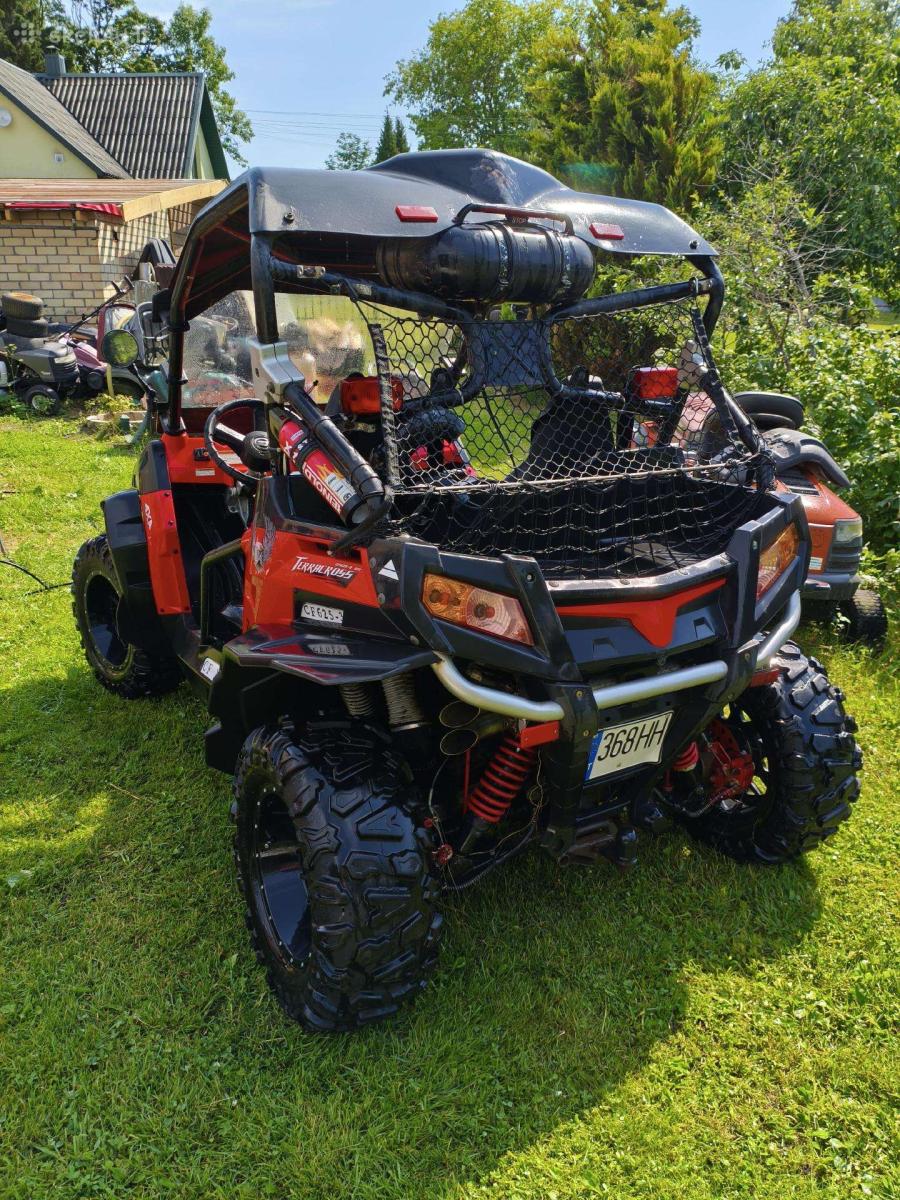 Sarkans CFMOTO CFORCE 625 2012 Utena, ar dzinēja tilpumu 0.59 L un nobraukumu 4 tūkst. km par 5750 €, foto 7 vietnē AUTOMOTO.COM.LV