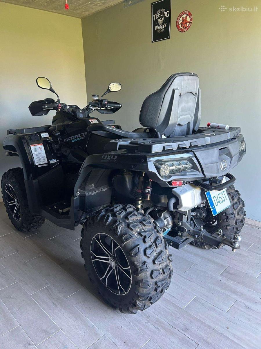 Черный CFMOTO CFORCE 850XC 2018 в Вильнюс, объемом двигателя 0.00 л и пробегом 0 тыс. км за 6900 €, фото 1 на AUTOMOTO.COM.LV