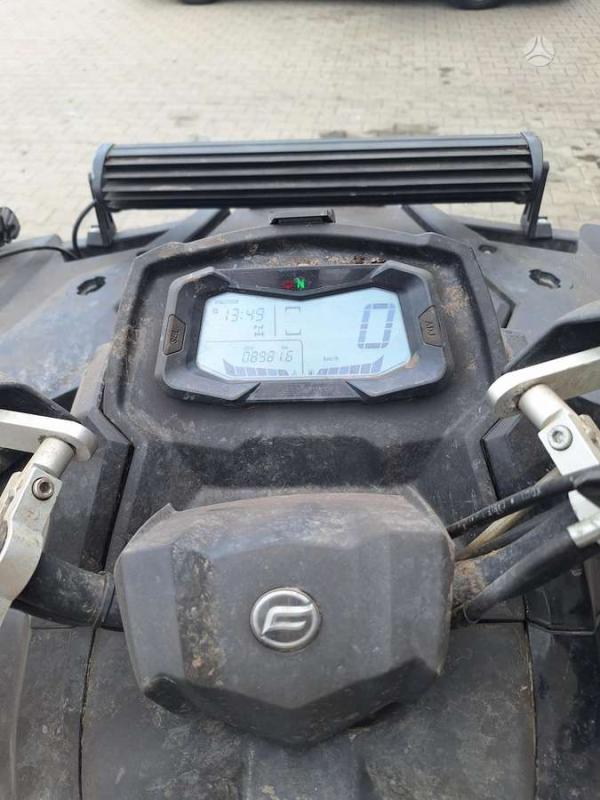 Melns CFMOTO CFORCE 850XC 2018 Kauņa, ar dzinēja tilpumu 0.80 L un nobraukumu 9 tūkst. km par 6200 €, foto 2 vietnē AUTOMOTO.COM.LV