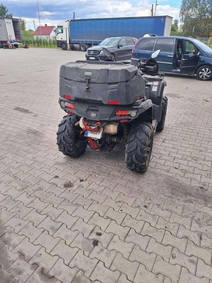 Black CFMOTO CFORCE 850XC 2018 in Kaunas, with an engine capacity of 0.80 L and mileage of 9 thousand km for 6200 €, photo 6 on AUTOMOTO.COM.LV