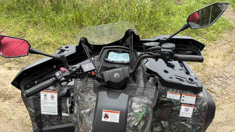 Green CFMOTO CFORCE 850XC 2024 in Trakai, with an engine capacity of 0.80 L and mileage of 2 thousand km for 8650 €, photo 5 on AUTOMOTO.COM.LV