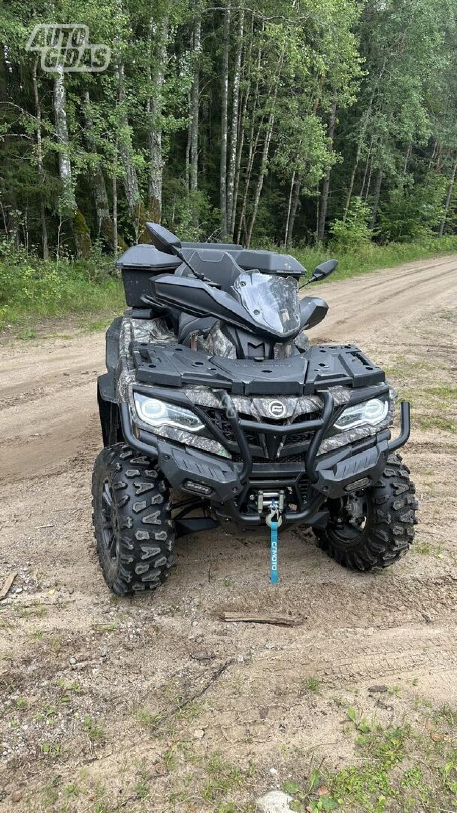 Green CFMOTO CFORCE 850XC 2024 in Trakai, with an engine capacity of 0.80 L and mileage of 2 thousand km for 8650 €, photo 8 on AUTOMOTO.COM.LV