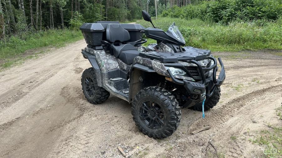 Green CFMOTO CFORCE 850XC 2024 in Trakai, with an engine capacity of 0.80 L and mileage of 2 thousand km for 8650 €, photo 9 on AUTOMOTO.COM.LV