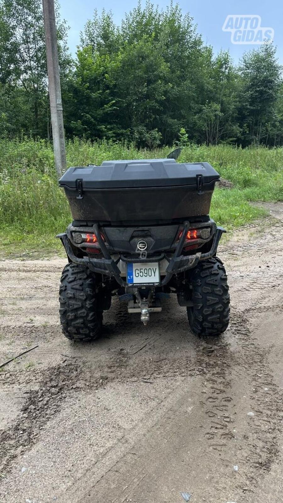 Green CFMOTO CFORCE 850XC 2024 in Trakai, with an engine capacity of 0.80 L and mileage of 2 thousand km for 8650 €, photo 14 on AUTOMOTO.COM.LV