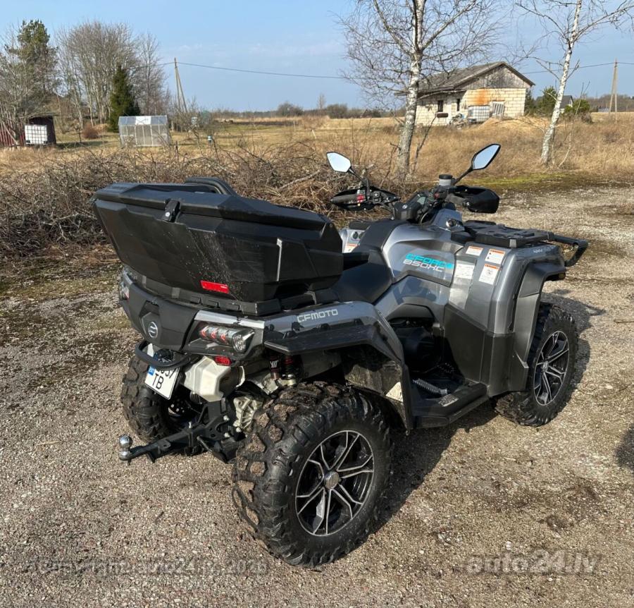 Grey CFMOTO CFORCE 850XC 2020 in Kuressaare, with an engine capacity of 0.80 L and mileage of 4 thousand km for 6700 €, photo 3 on AUTOMOTO.COM.LV