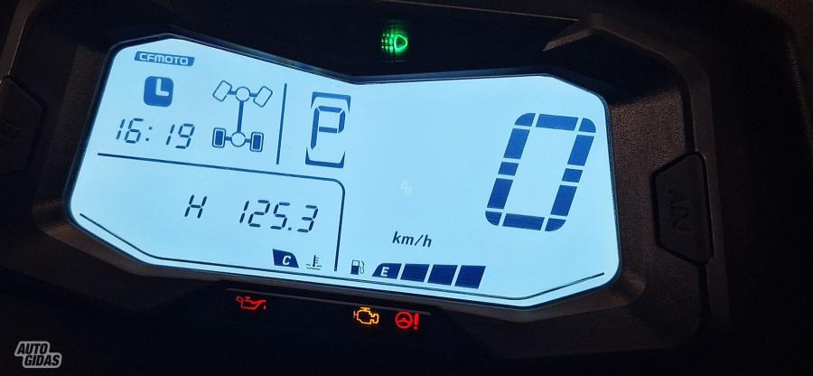 Серый CFMOTO CFORCE 850XC 2023 в Пакруойис, объемом двигателя 0.85 л и пробегом 4 тыс. км за 7600 €, фото 9 на AUTOMOTO.COM.LV