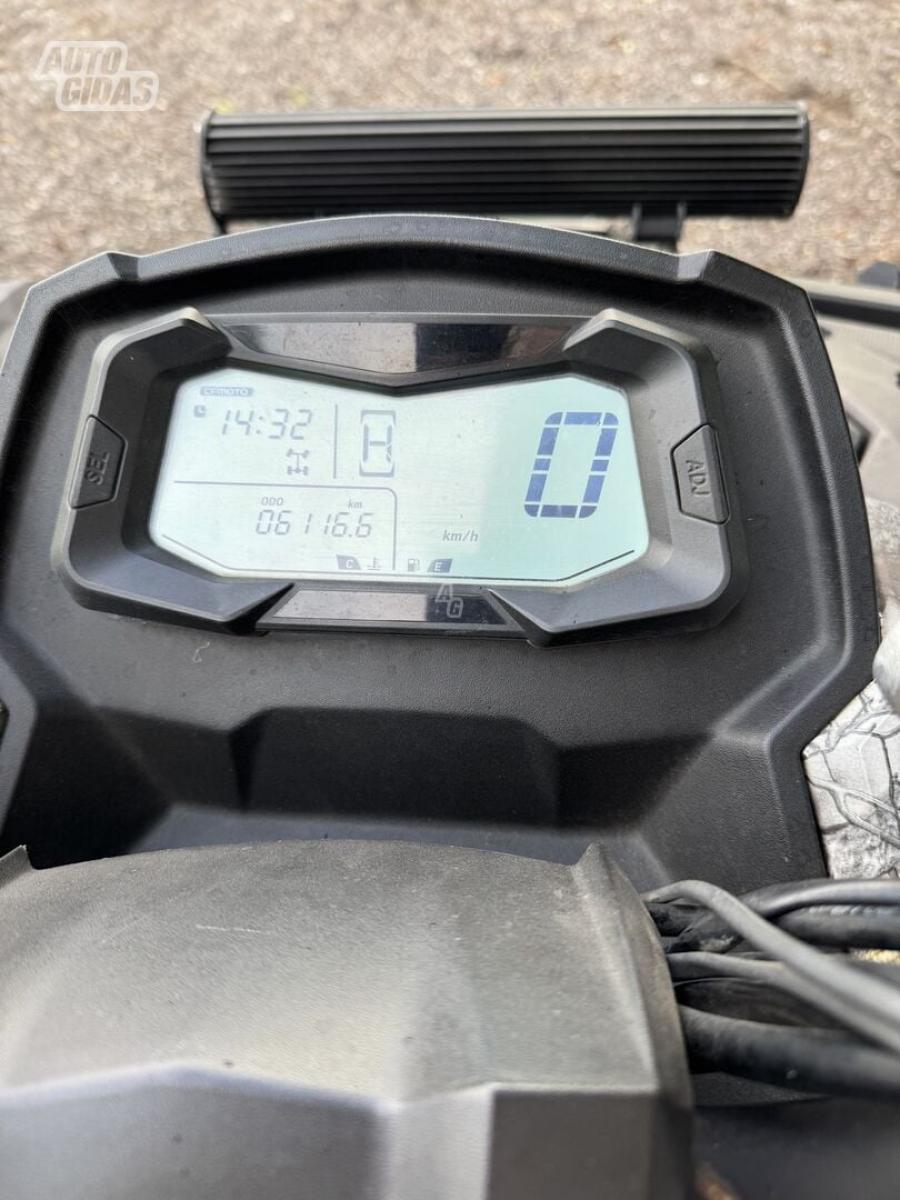 CFMOTO CFORCE 850XC 2018 в Вилкавишкис, объемом двигателя 0.00 л и пробегом 0 тыс. км за 7500 €, фото 7 на AUTOMOTO.COM.LV