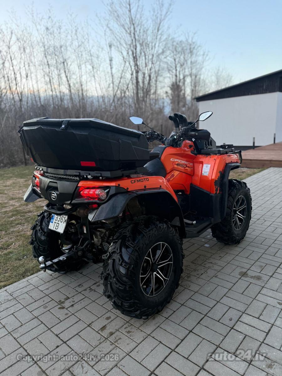 CFMOTO CFORCE 850XC 2020 in Tallinn, with an engine capacity of 0.80 L and mileage of 4 thousand km for 6250 €, photo 5 on AUTOMOTO.COM.LV