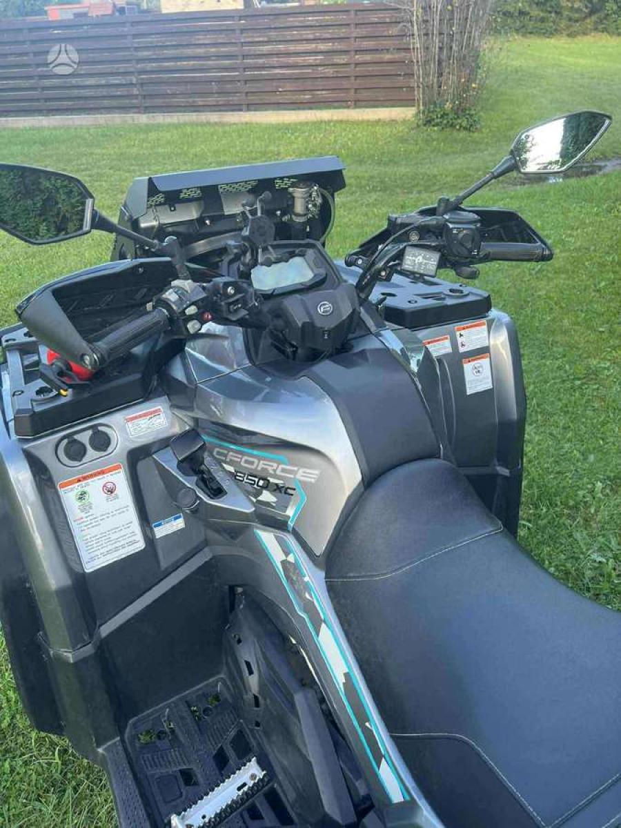 CFMOTO CFORCE 850XC 2021 Kauņa, ar dzinēja tilpumu 0.85 L un nobraukumu 8 tūkst. km par 7000 €, foto 1 vietnē AUTOMOTO.COM.LV