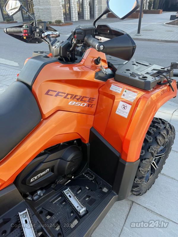 Oranžs CFMOTO CFORCE 850XC 2018 Tallina, ar dzinēja tilpumu 0.85 L un nobraukumu 1 tūkst. km par 7299 €, foto 10 vietnē AUTOMOTO.COM.LV