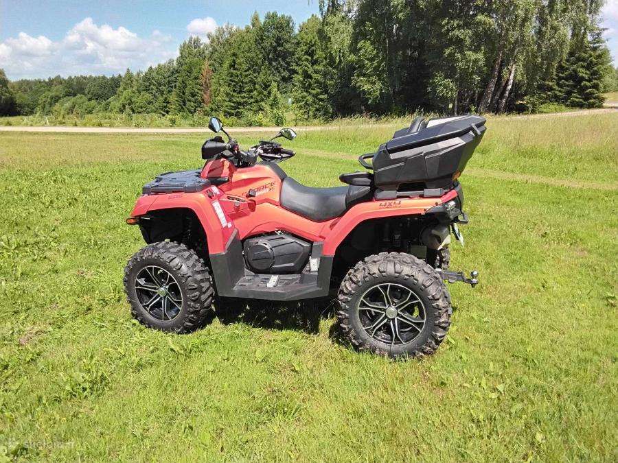 Oranžs CFMOTO CFORCE 850XC 2019 Viļņa, ar dzinēja tilpumu 0.80 L un nobraukumu 6 tūkst. km par 6800 €, foto 1 vietnē AUTOMOTO.COM.LV