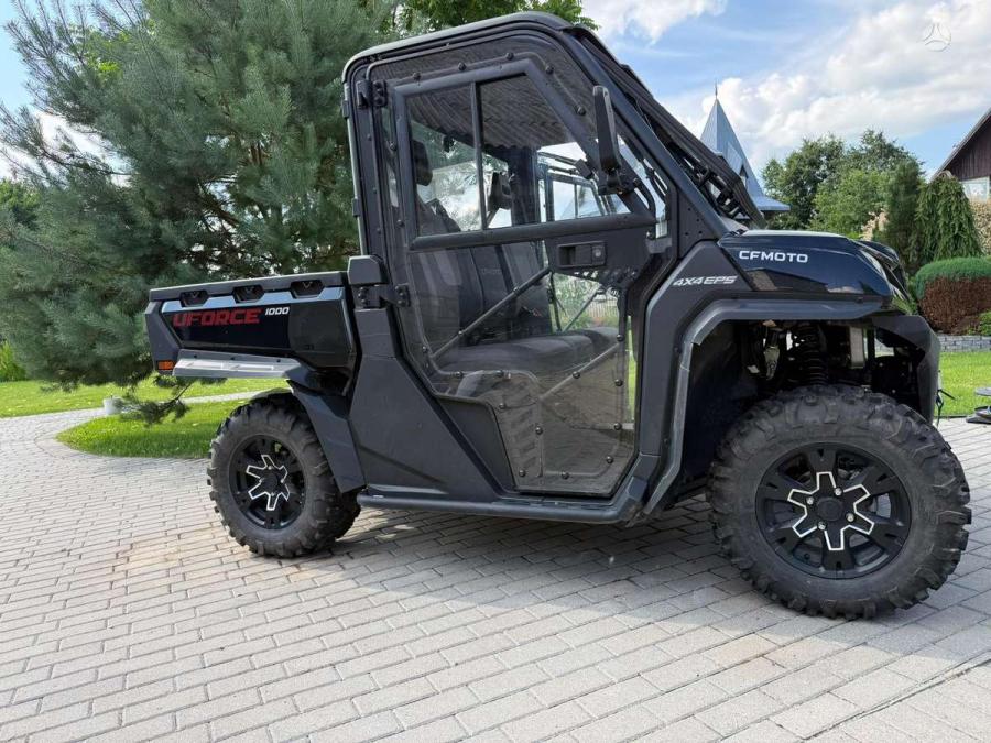 Черный CFMOTO UFORCE 1000 2023 в Вильнюс, объемом двигателя 1.00 л и пробегом 0 тыс. км за 15500 €, фото 7 на AUTOMOTO.COM.LV