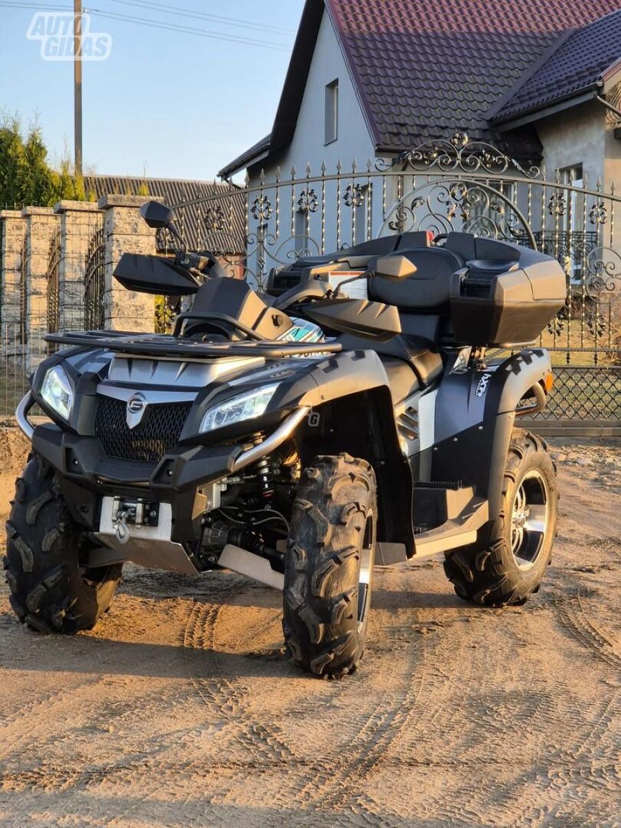 Pelēks CFMOTO X8 2017 Viļņa, ar dzinēja tilpumu 0.80 L un nobraukumu 3 tūkst. km par 6900 €, foto 1 vietnē AUTOMOTO.COM.LV