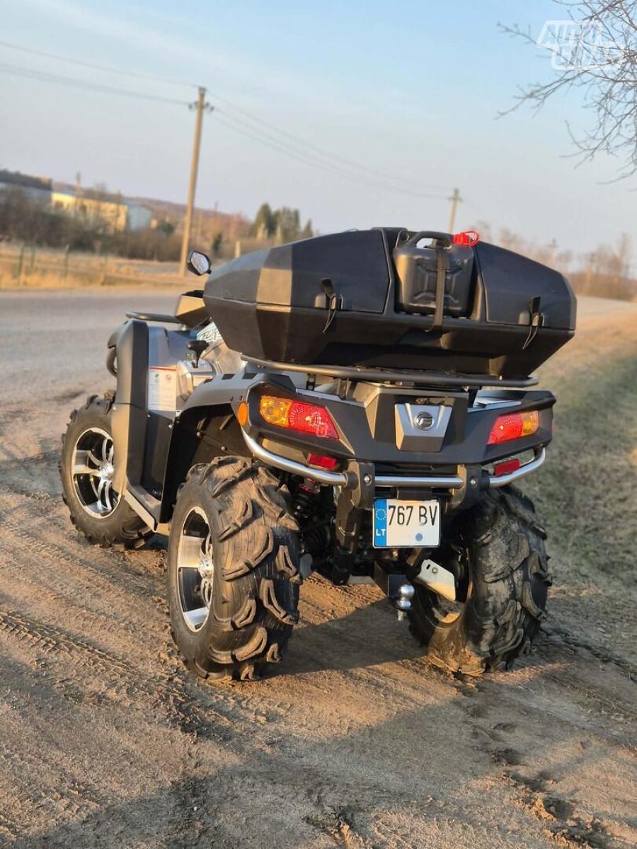 Pelēks CFMOTO X8 2017 Viļņa, ar dzinēja tilpumu 0.80 L un nobraukumu 3 tūkst. km par 6900 €, foto 4 vietnē AUTOMOTO.COM.LV