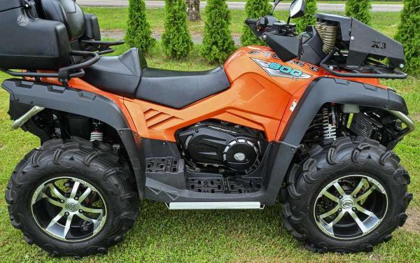 Oranžs CFMOTO X8 2014 Klaipėda, ar dzinēja tilpumu 0.80 L un nobraukumu 800 tūkst. km par 8100 €, foto 2 vietnē AUTOMOTO.COM.LV