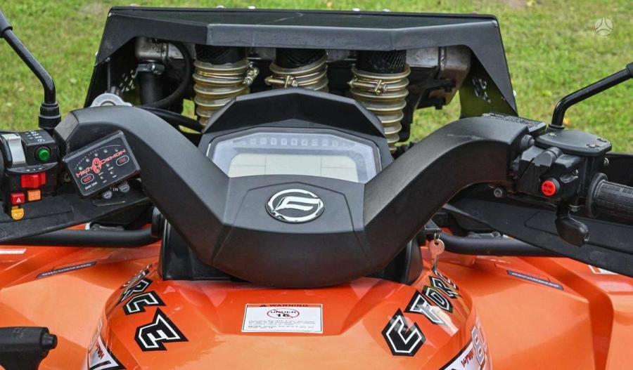 Oranžs CFMOTO X8 2014 Klaipėda, ar dzinēja tilpumu 0.80 L un nobraukumu 800 tūkst. km par 8100 €, foto 7 vietnē AUTOMOTO.COM.LV