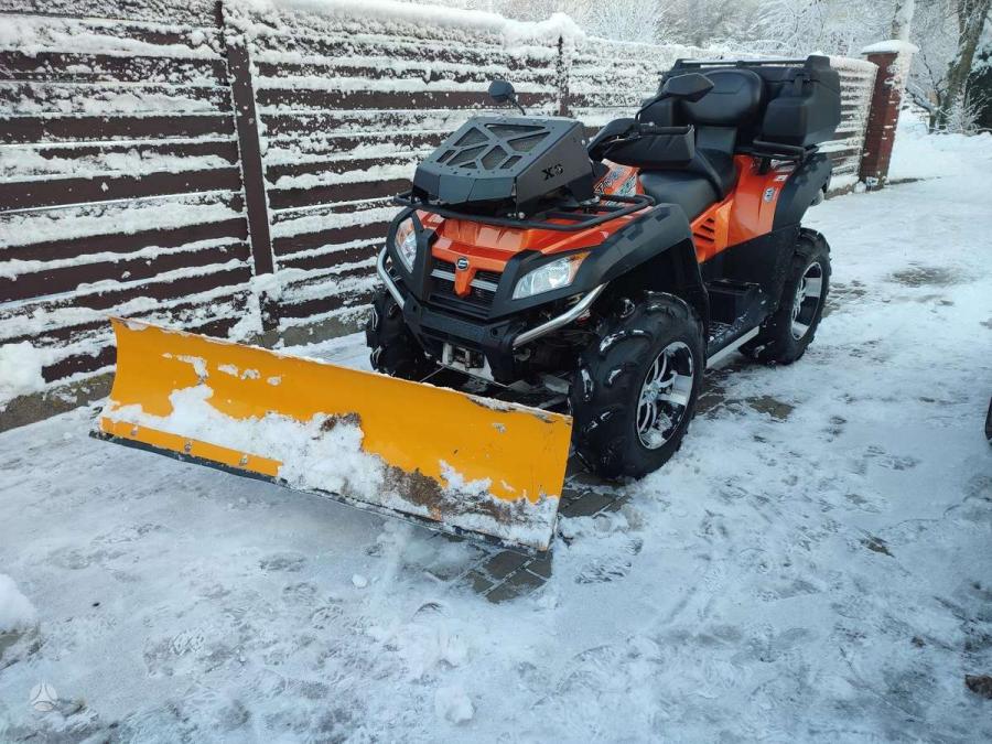 Oranžs CFMOTO X8 2014 Klaipėda, ar dzinēja tilpumu 0.80 L un nobraukumu 800 tūkst. km par 8100 €, foto 9 vietnē AUTOMOTO.COM.LV