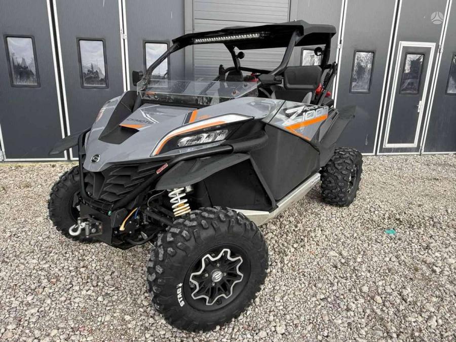 Grey CFMOTO ZFORCE 1000 2022 in Vilnius, with an engine capacity of 0.96 L and mileage of 3 thousand km for 11500 €, photo 3 on AUTOMOTO.COM.LV