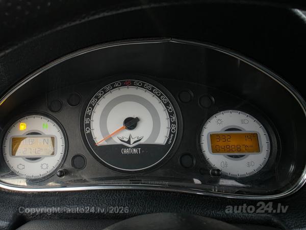 Grey Chatenet CH 26 2017 in Tallinn, with an engine capacity of 0.52 L and mileage of 50 thousand km for 6190 €, photo 10 on AUTOMOTO.COM.LV