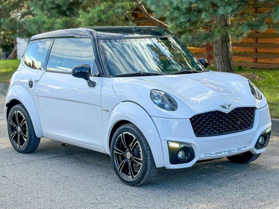 White Chatenet CH 26 2017 in Klaipeda, with an engine capacity of 0.52 L and mileage of 60 thousand km for 7399 €, photo 6 on AUTOMOTO.COM.LV