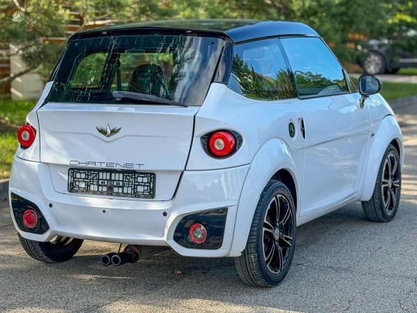 White Chatenet CH 26 2017 in Klaipeda, with an engine capacity of 0.52 L and mileage of 60 thousand km for 7399 €, photo 6 on AUTOMOTO.COM.LV