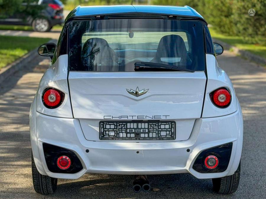 White Chatenet CH 26 2017 in Klaipeda, with an engine capacity of 0.52 L and mileage of 60 thousand km for 7399 €, photo 8 on AUTOMOTO.COM.LV