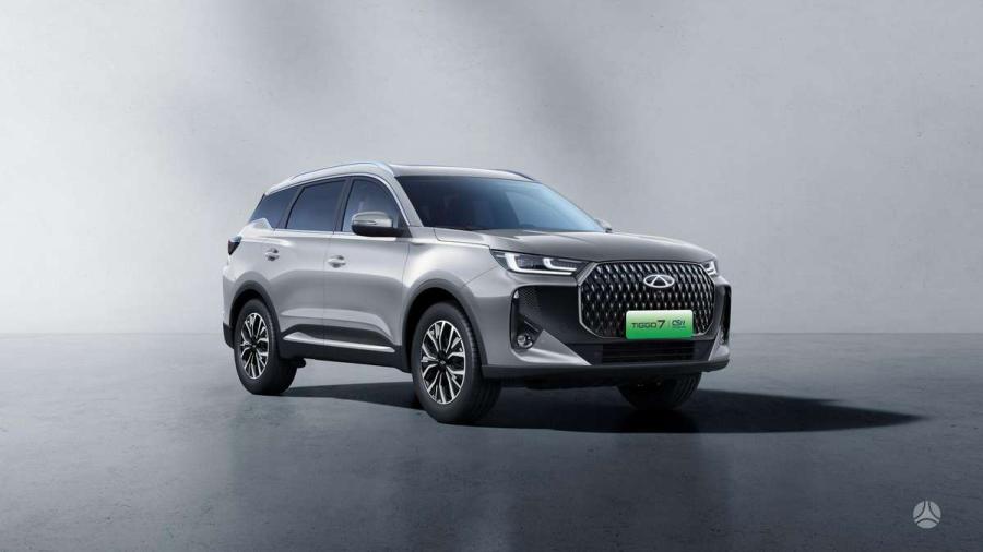 Pelēks Chery tiggo-7 2026 Viļņa, ar dzinēja tilpumu 1.50 L un nobraukumu 0 tūkst. km par 30990 €, foto 7 vietnē AUTOMOTO.COM.LV