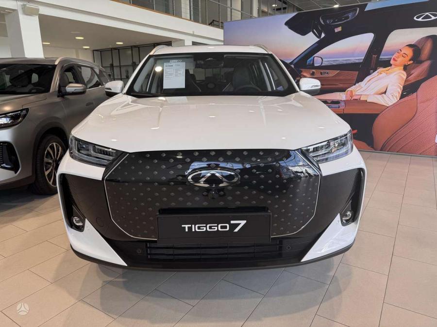 Balts Chery tiggo-7 2026 Kauņa, ar dzinēja tilpumu 1.50 L un nobraukumu 3 tūkst. km par 34990 €, foto 3 vietnē AUTOMOTO.COM.LV